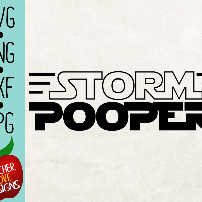 Storm Pooper Svg - Etsy