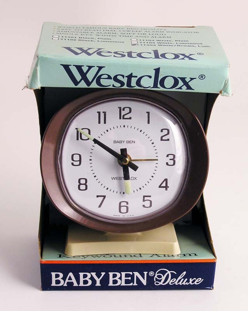 Vintage Baby Ben Alarm Clock, Made in the USA - Etsy