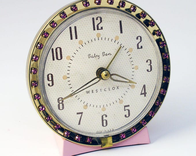 Westclox Little Ben and Vantage Brand Alarm Clocks, Set of 2/vintage ...