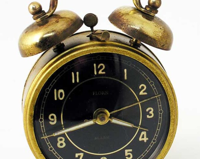 1960s Florn Mini-twin-bell Alarm Clock, Made in Germany - Etsy