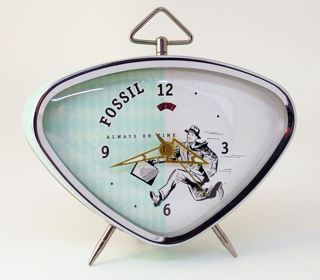 New-in-box "fossil" Alarm Clock, With Warranty! - Etsy
