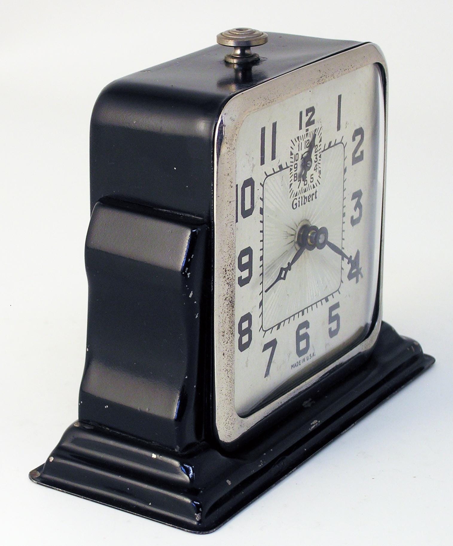 Restored 1937 Gilbert Art Deco Alarm Clock, Made in the USA!! - Etsy