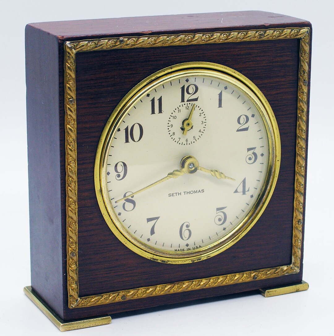 Restored 1948 Seth Thomas Alarm Clock, Made in the USA!! - Etsy