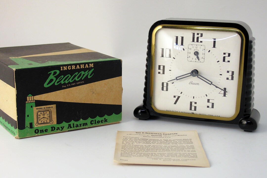 Mint Condition 1948 "beacon" Alarm Clock - Made in the USA! - Etsy