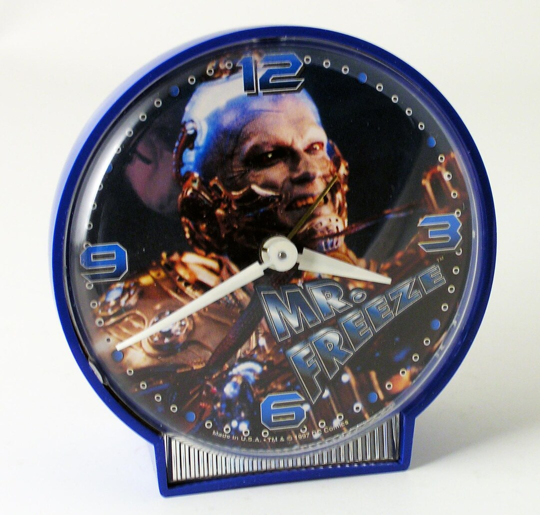 New-in-box "mr. Freeze" Alarm Clock by Westclox - Made in the USA! - Etsy