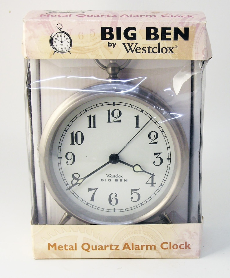 Retro 1920s Big Ben Alarm Clock - Etsy