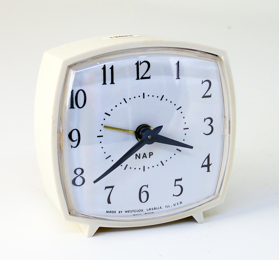 1976 Westclox "nap" Alarm Clock, Made in the USA!! - Etsy
