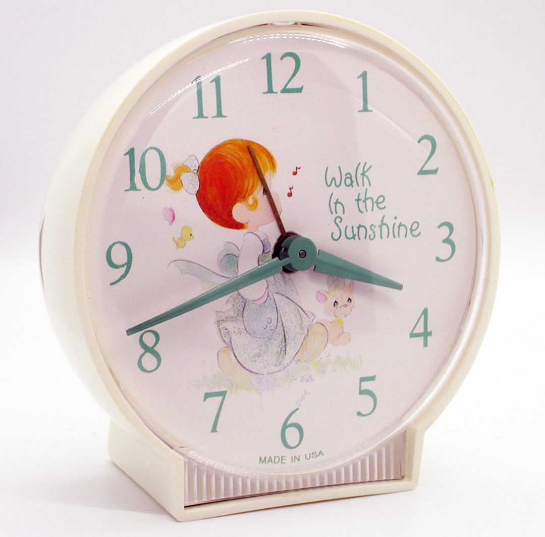 New-in-box "walk in the Sunshine" Alarm Clock by Westclox - Made in the ...