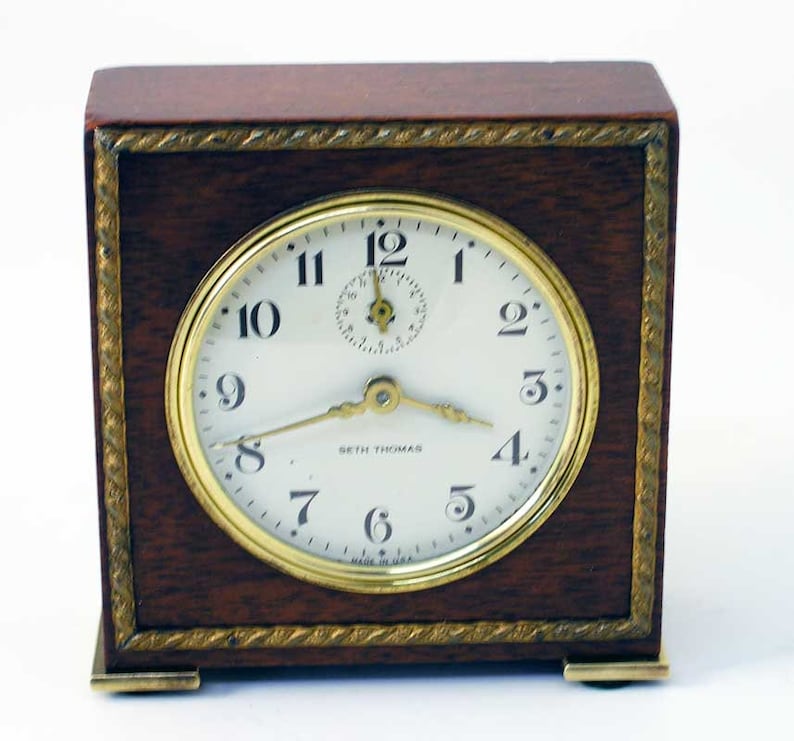 Restored 1948 Seth Thomas "severn" Alarm Clock, Made in the USA!! - Etsy