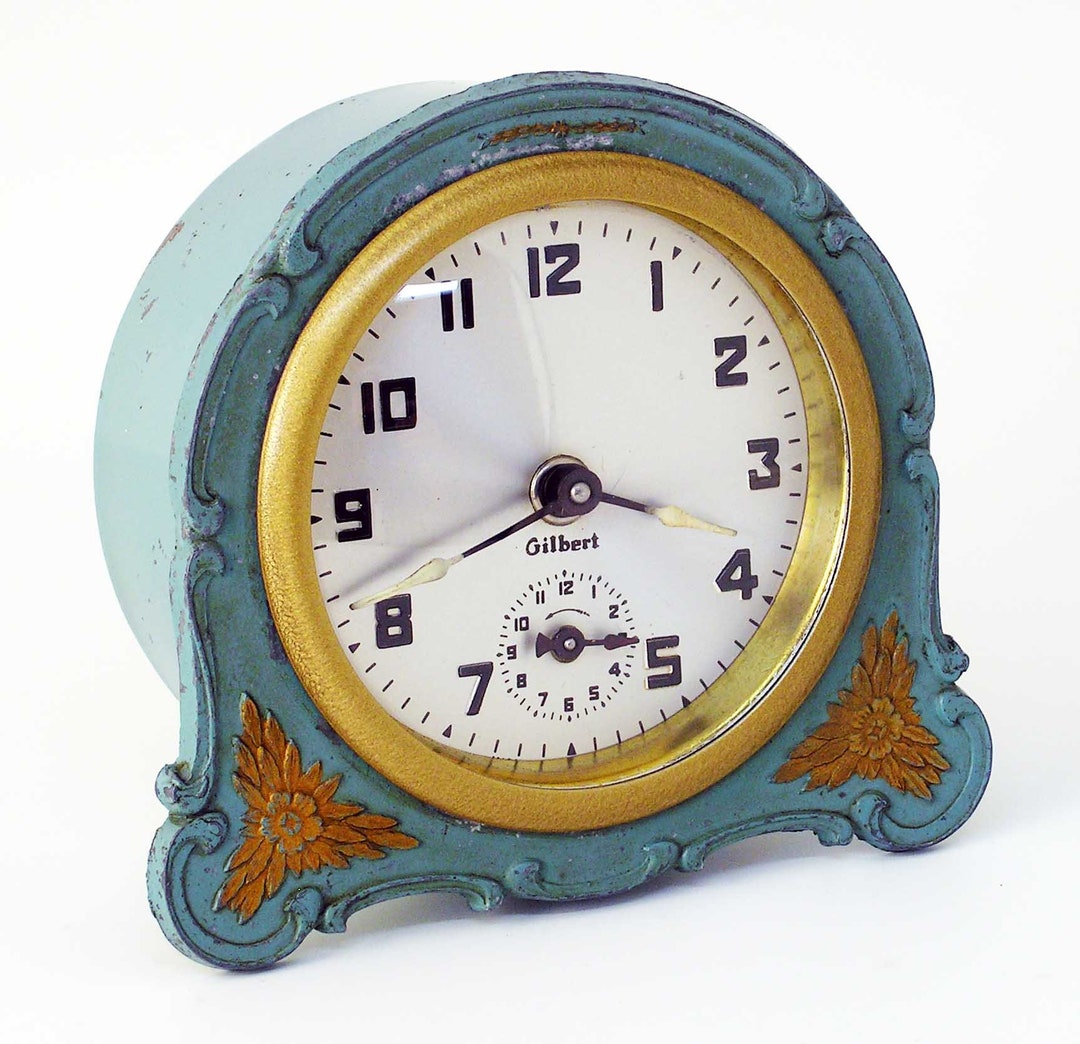 Restored 1933 Gilbert Alarm Clock, Made in the USA!! - Etsy