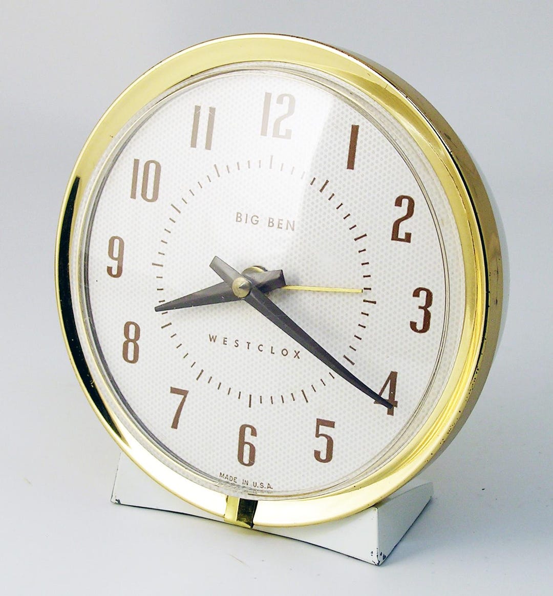 Restored 1961 Big Ben Alarm Clock, Made in the USA!! - Etsy