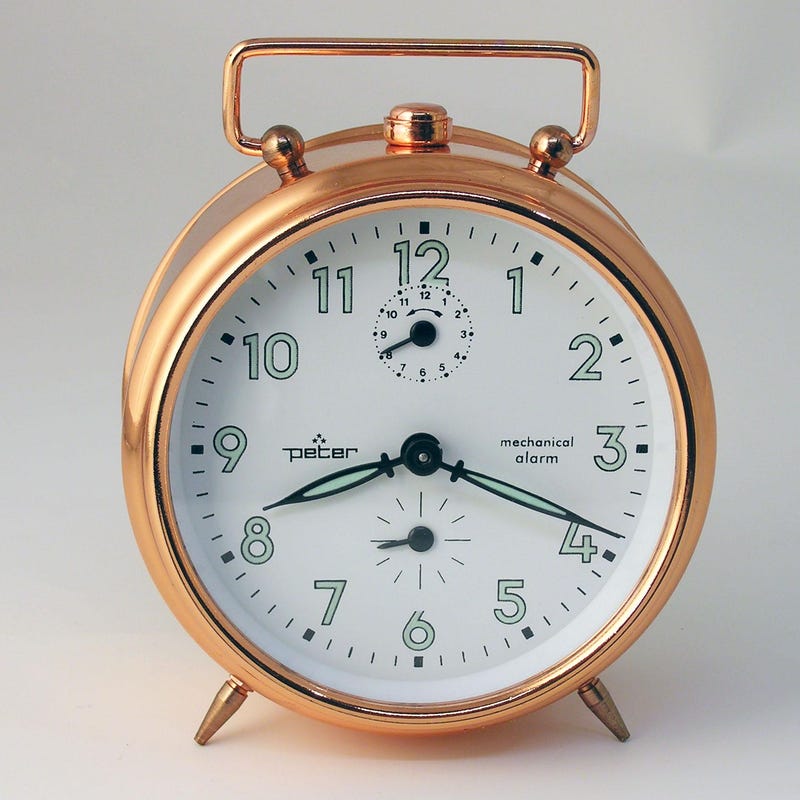 Vintage Box Wall Clock - Etsy