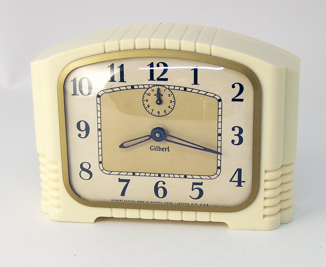 Restored 1946 Gilbert Alarm Clock, Made in the USA!! - Etsy