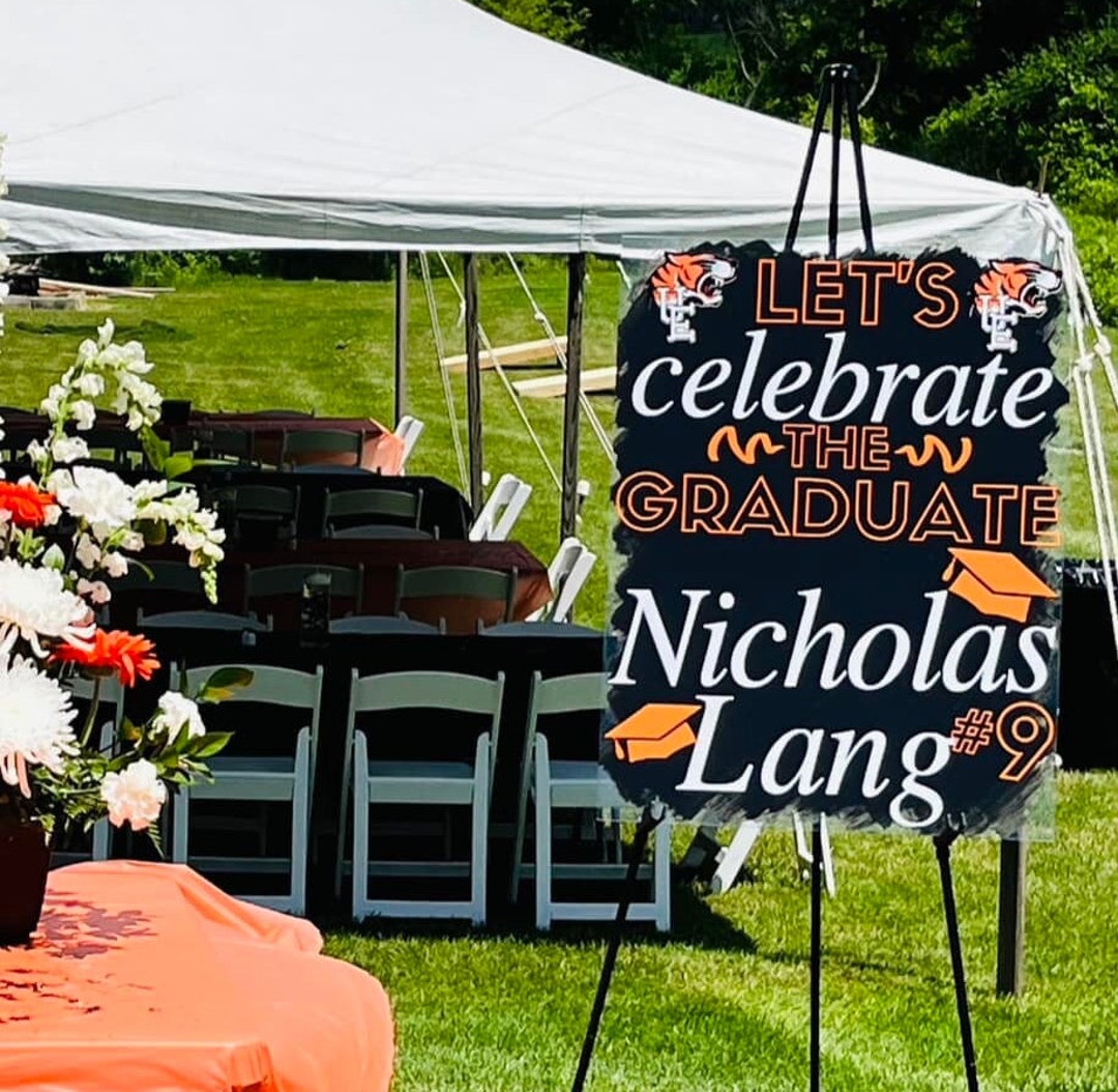 Graduation Acrylic Painted Signs - Etsy