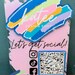 Laser Cut QR Code Acrylic Painted Signs - Etsy