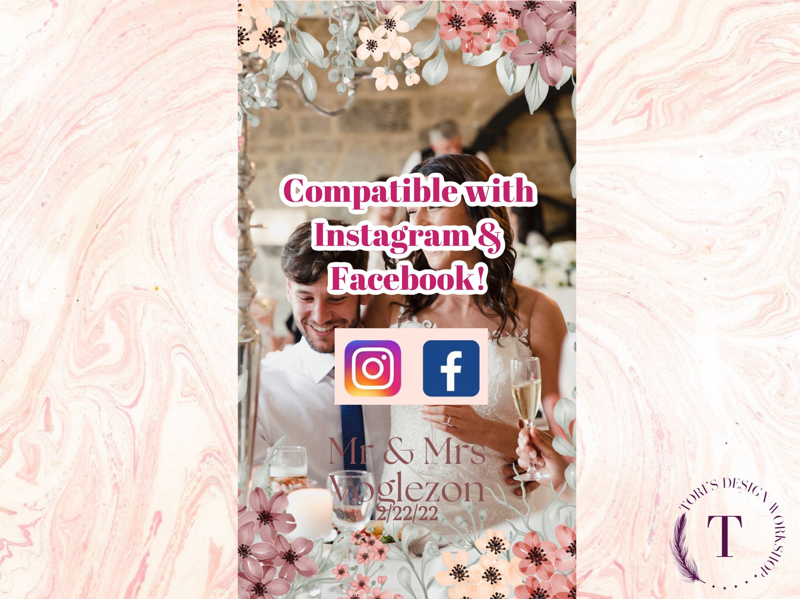 Custom Wedding Instagram Filter, Wedding Instagram Effect, Custom ...