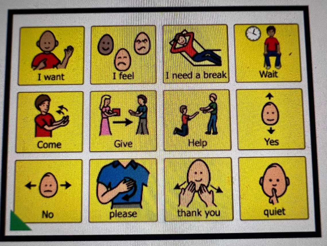 Custom Order Communication Cards - Etsy