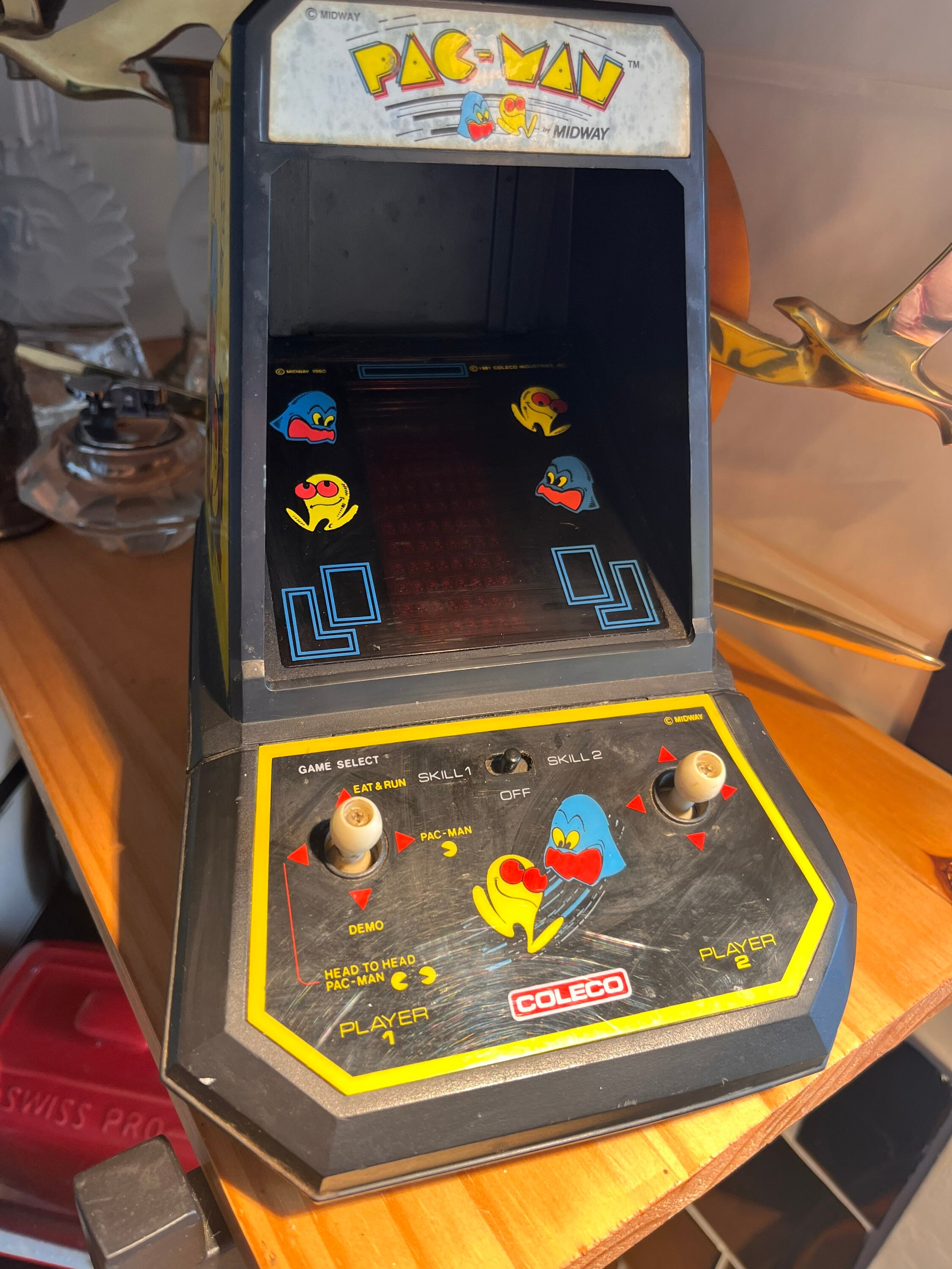 Coleco Midway's Table Top Pac-man 2 Player Game - Etsy