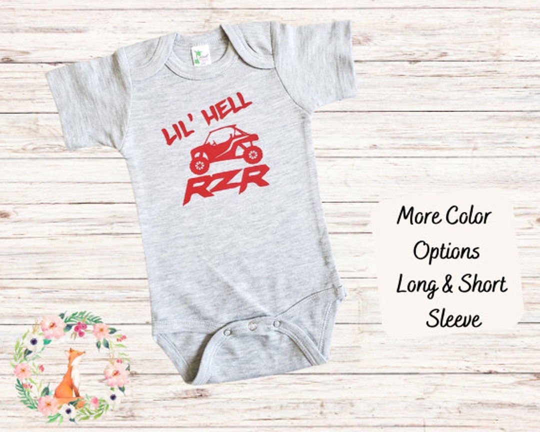 Lil' Hell RZR Baby Bodysuit, Toddler Shirt, Youth Shirt, SXS Baby Boy ...
