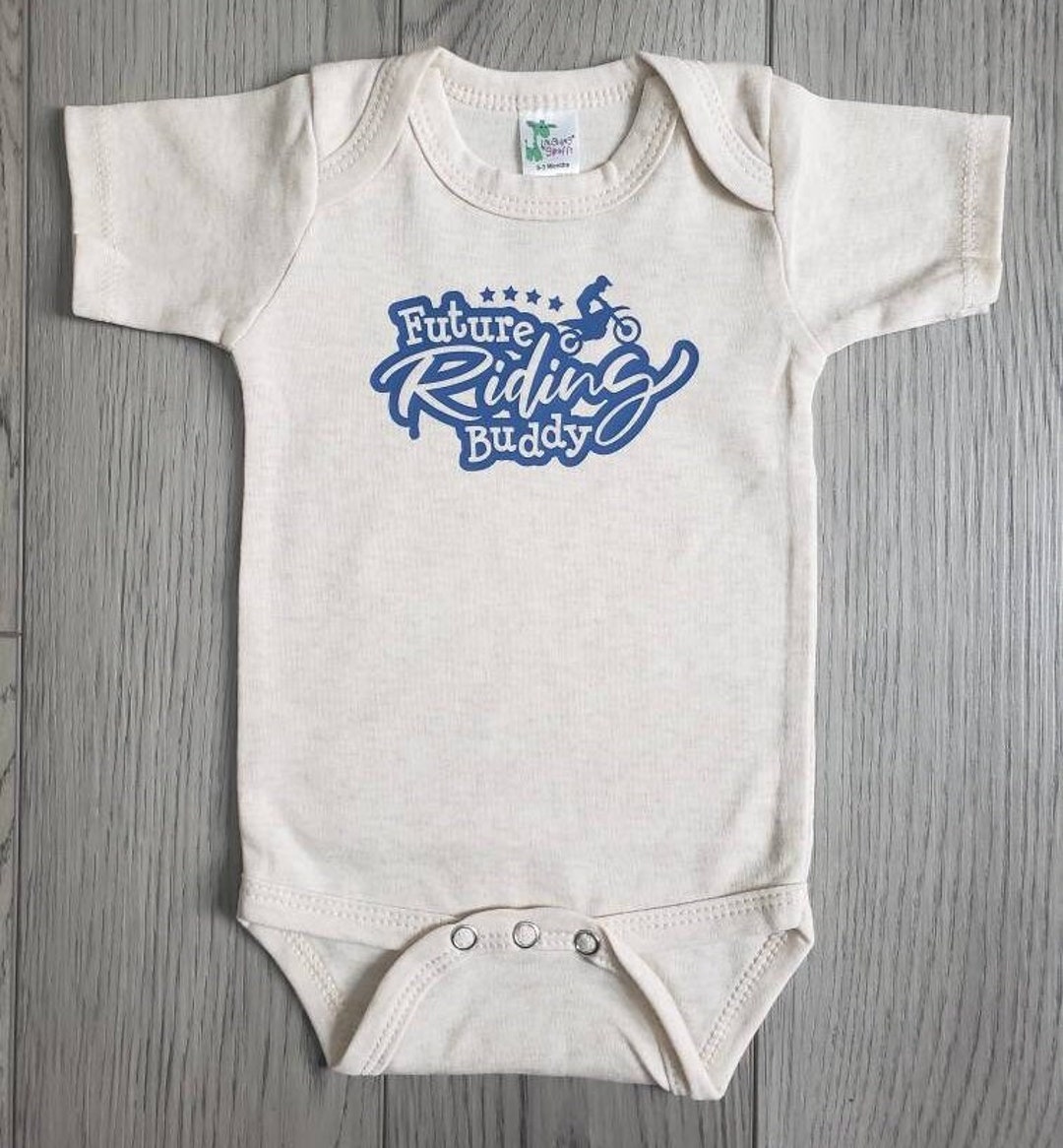 Future Riding Buddy Dirt Bike Baby Bodysuit, Baby Shower Gift ...