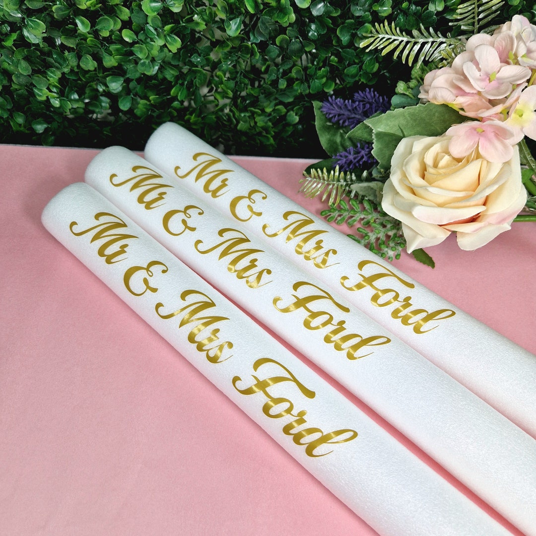 Personalised Foam Glow Sticks, LED Foam Glow Sticks, Party Accesories ...