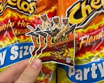 Hot Cheeto Sticker - Etsy