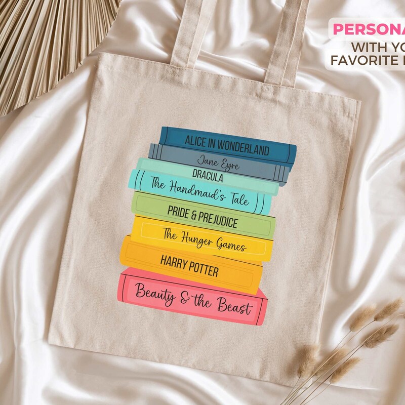 Library Book Bag - Etsy