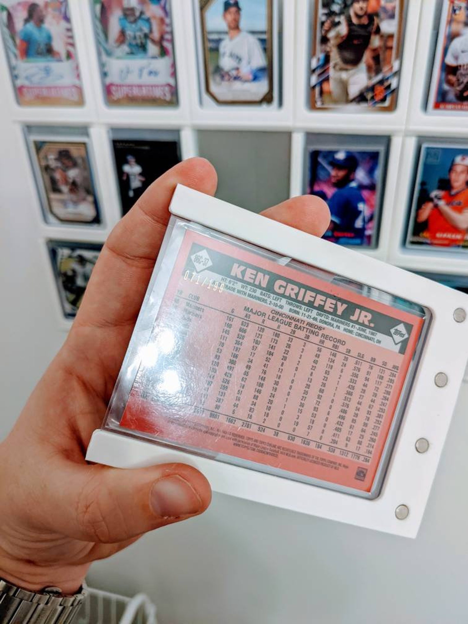 Top Slider Set 21 Cards Magnetic Top Loader Mount System - Etsy