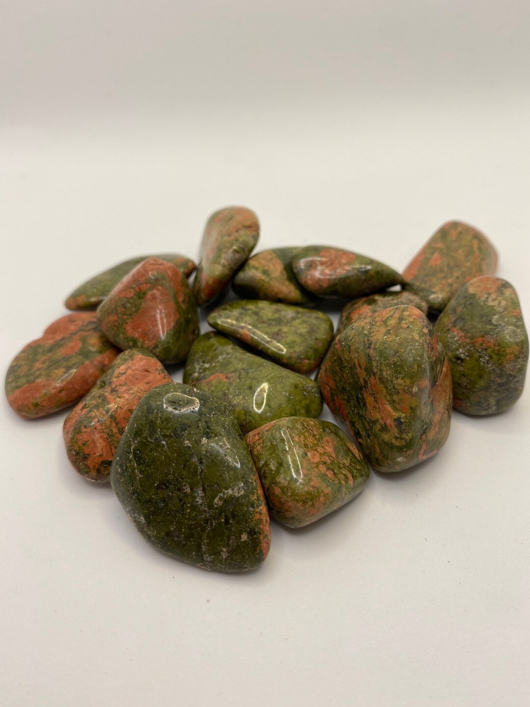 Small Unakite Tumbles, Unakite Crystal, Unakite, Heart Chakra - Etsy