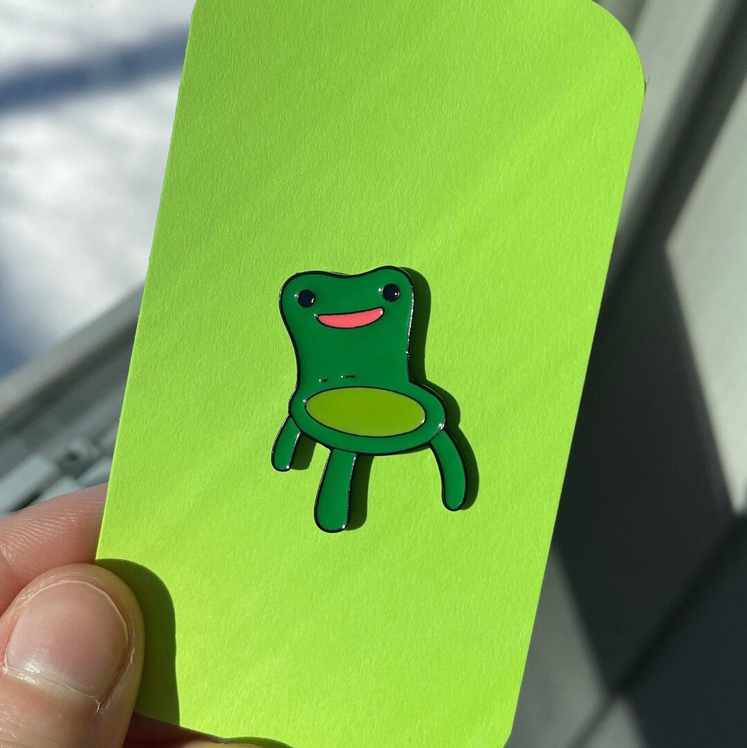 Froggy Chair Pin - Etsy