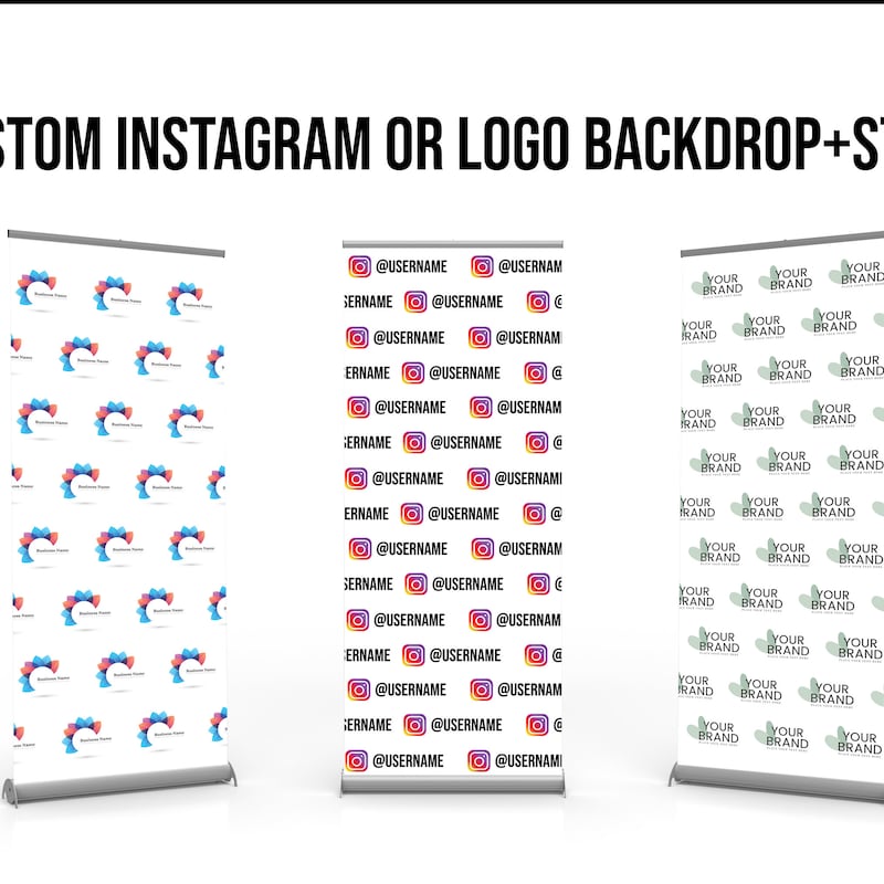 Instagram Backdrop - Etsy