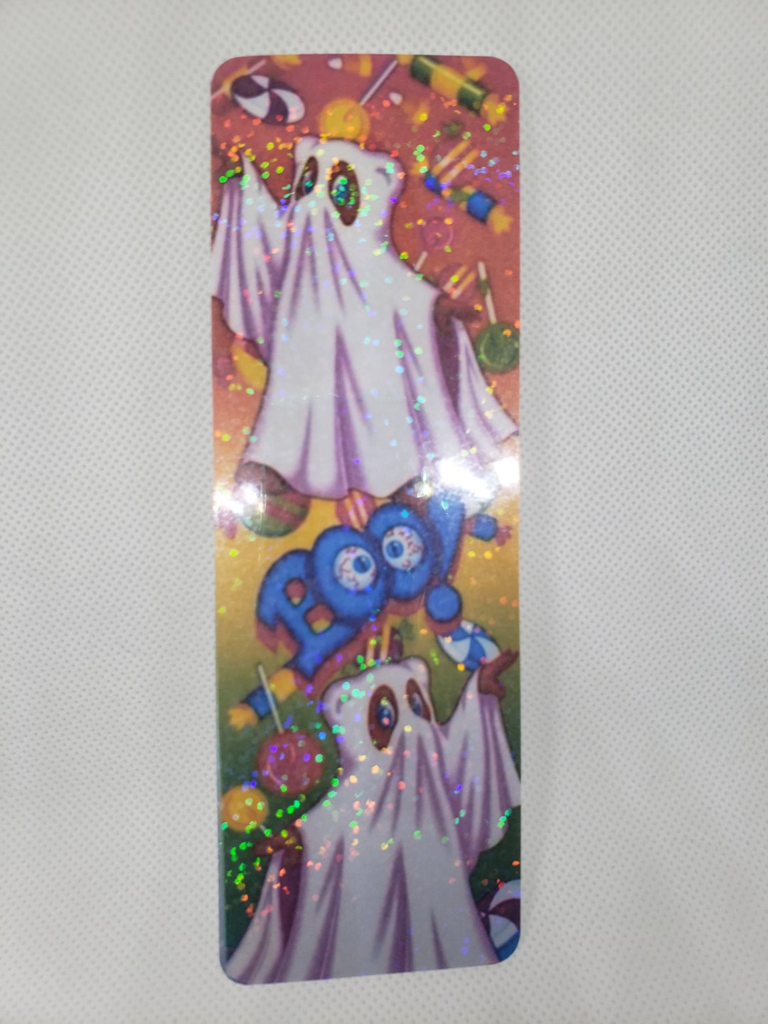 Lisa Frank Halloween Ghost Bears Bookmark - Etsy
