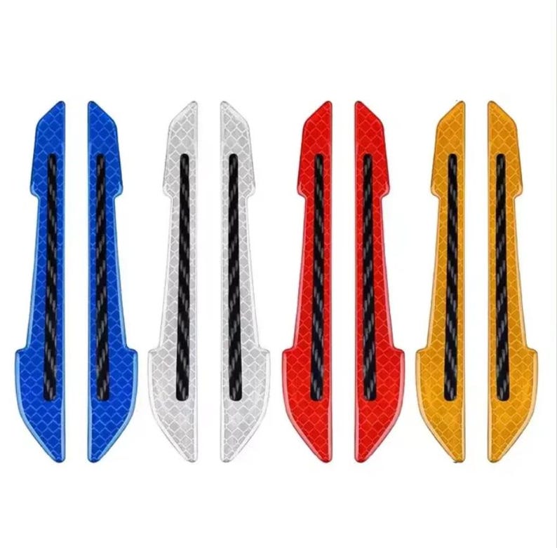Side Mirror Reflector Side Mirror Bump Protector Colourful Side Mirror ...