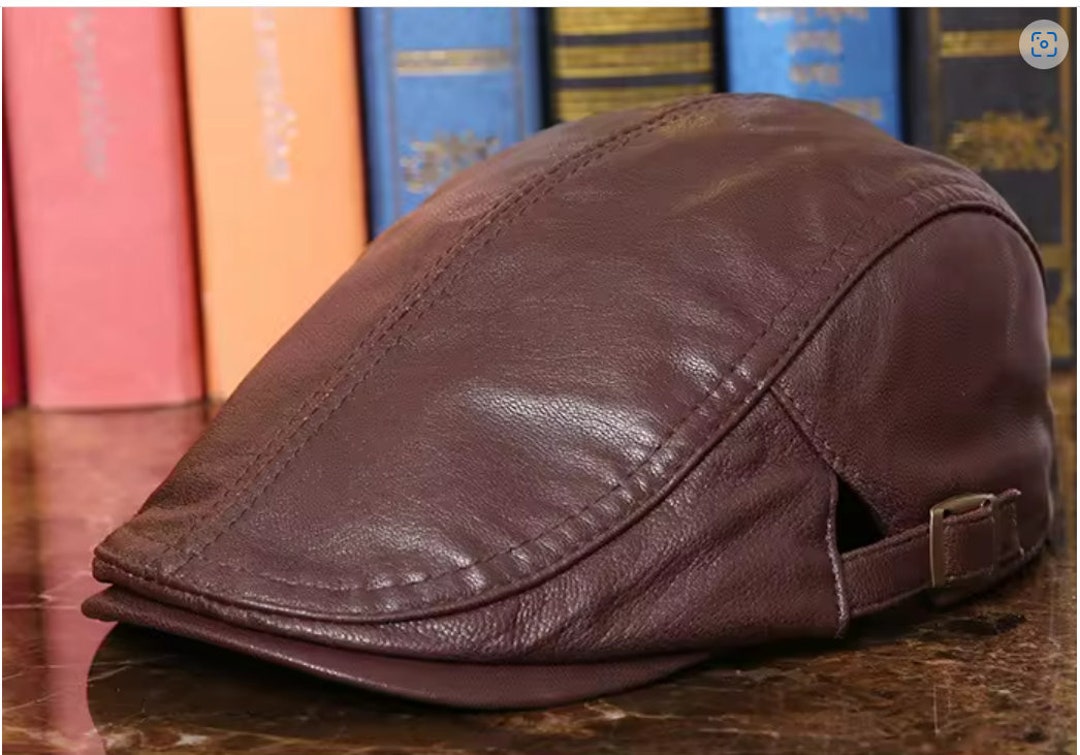 Premium Soft Sheep Leather Hat for All Season or Genuine Cow Leather ...