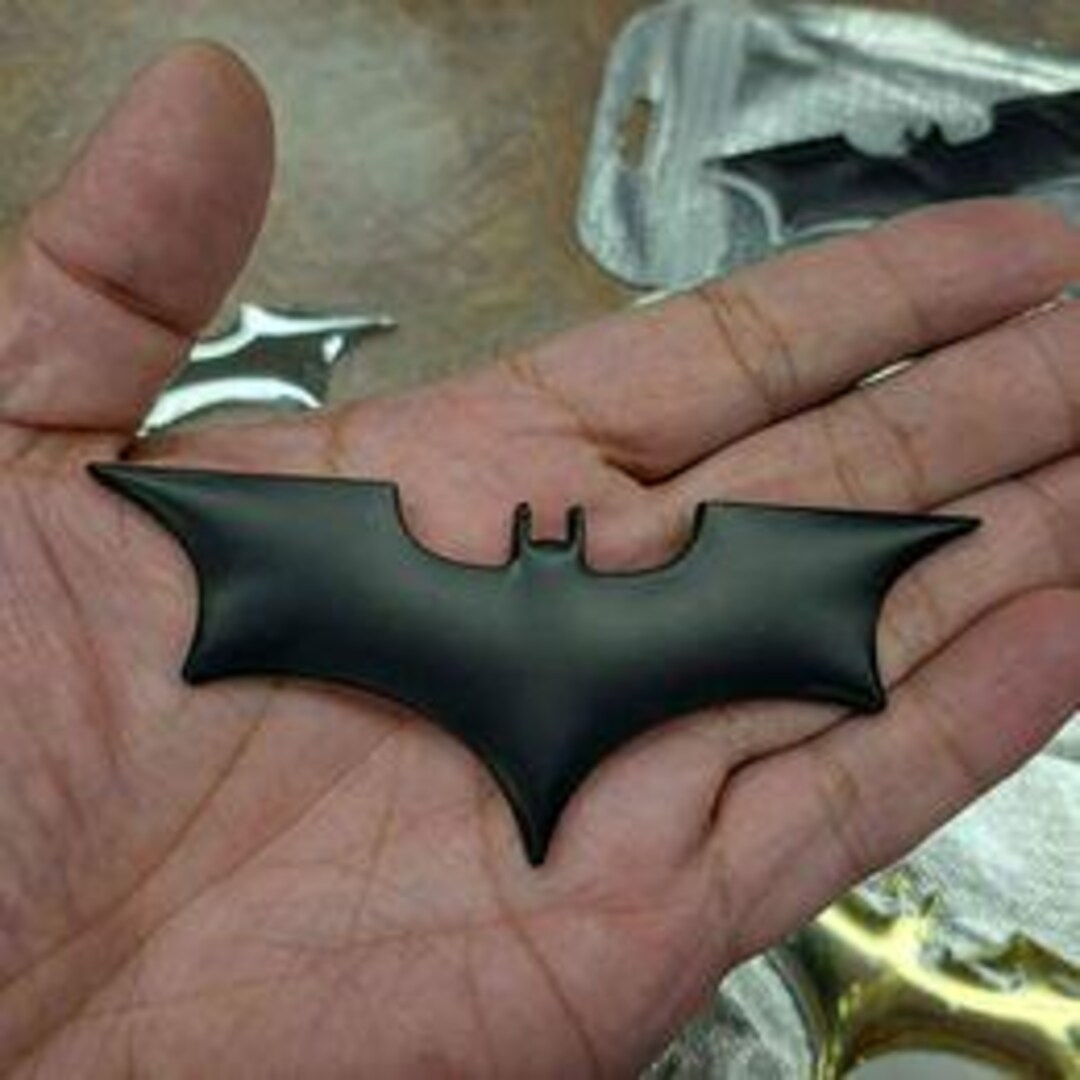Metallic 3D Fourth Generation Bat Design Car, Motorcycle, Bicycle, off ...