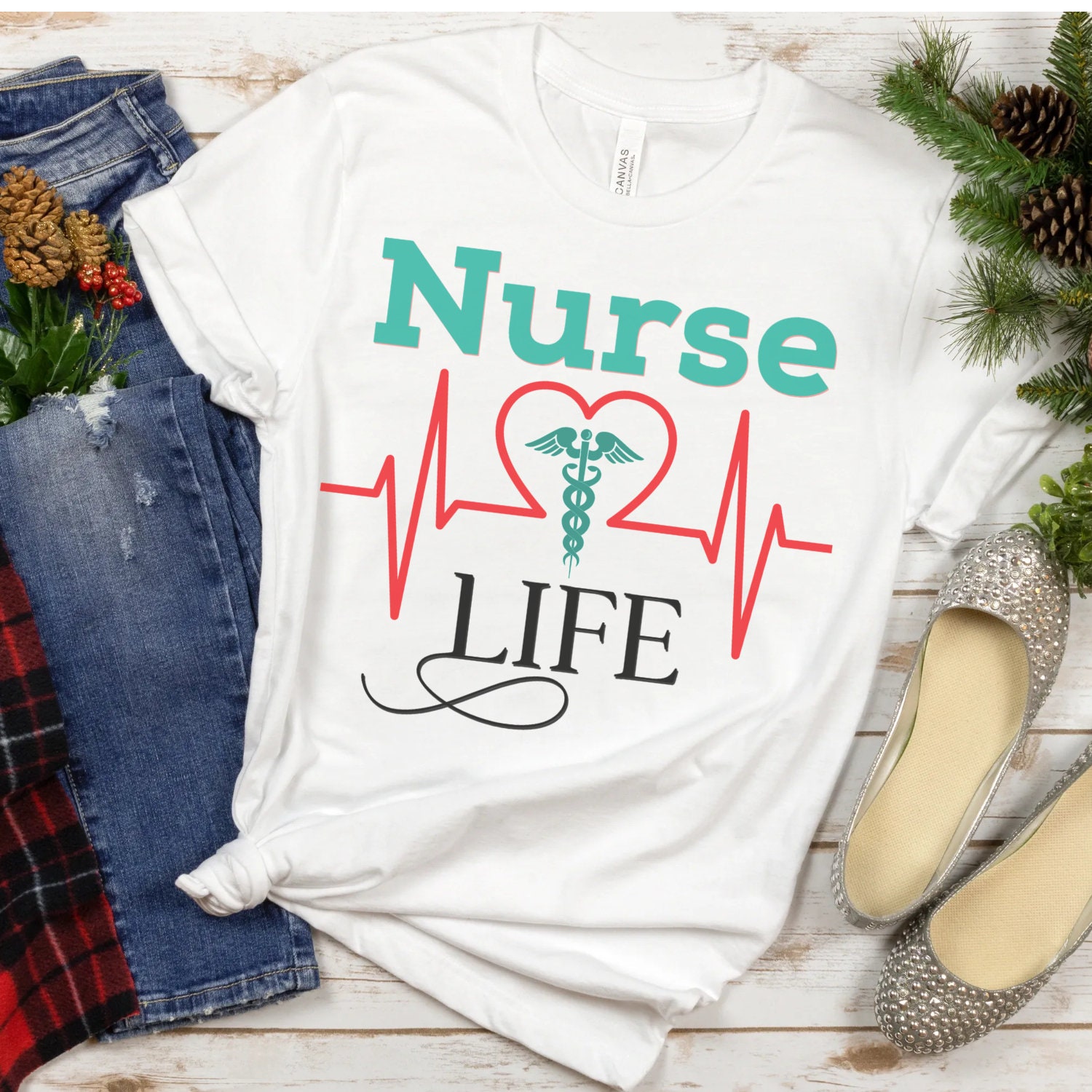 Nurse Life Shirt, Nurse Life, New Nurse, Nurse Gift, Nurse Graduate ...