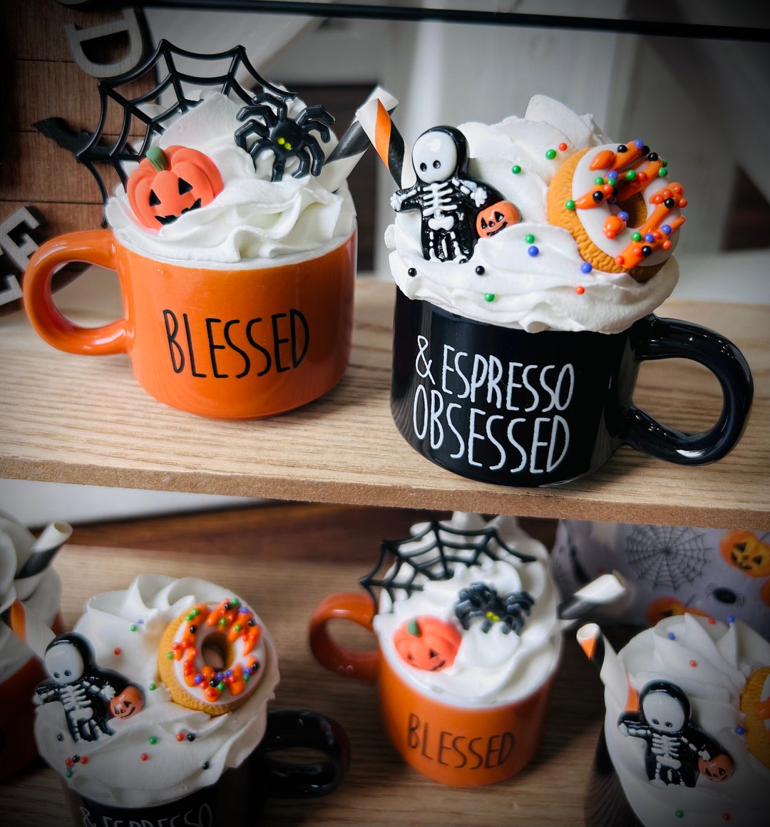 Halloween Mini Mug Espresso Set - Etsy