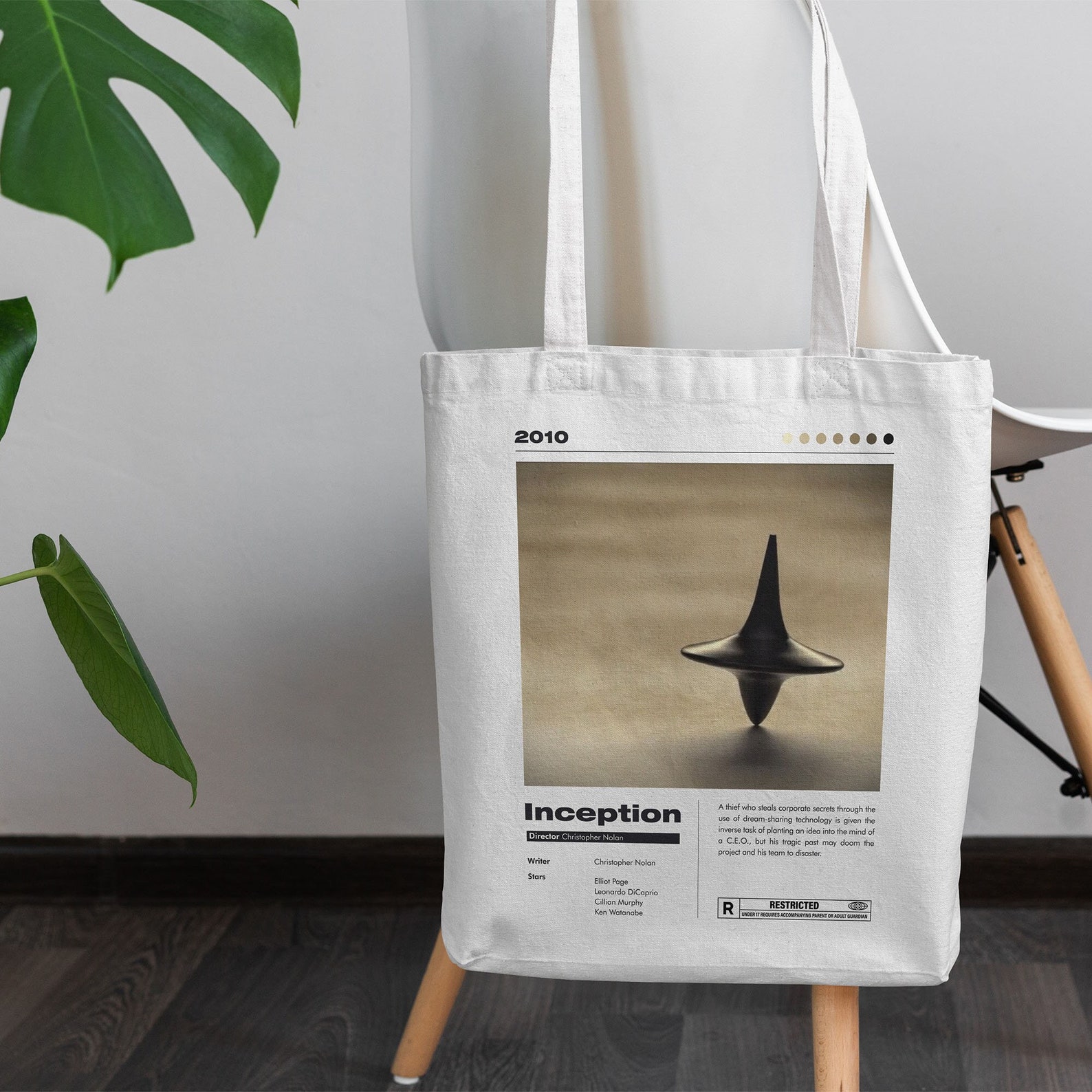 Inception Tote Bag | Movie Tote Bag | Cotton Tote Bag | Canvas Tote Bag ...