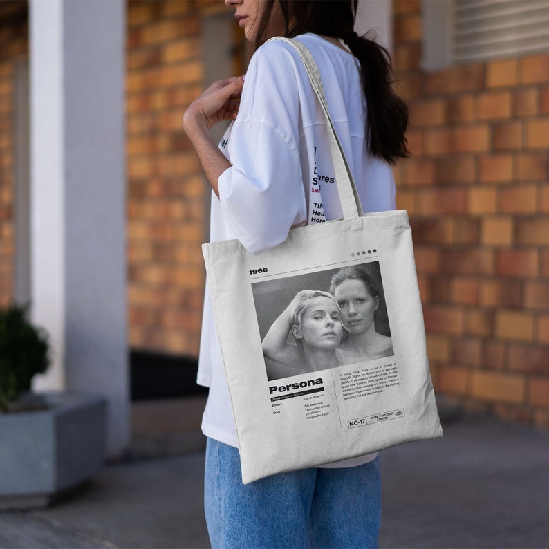 Persona Movie Tote Bag | Persona Movie Print | Ingmar Bergman | Cotton ...