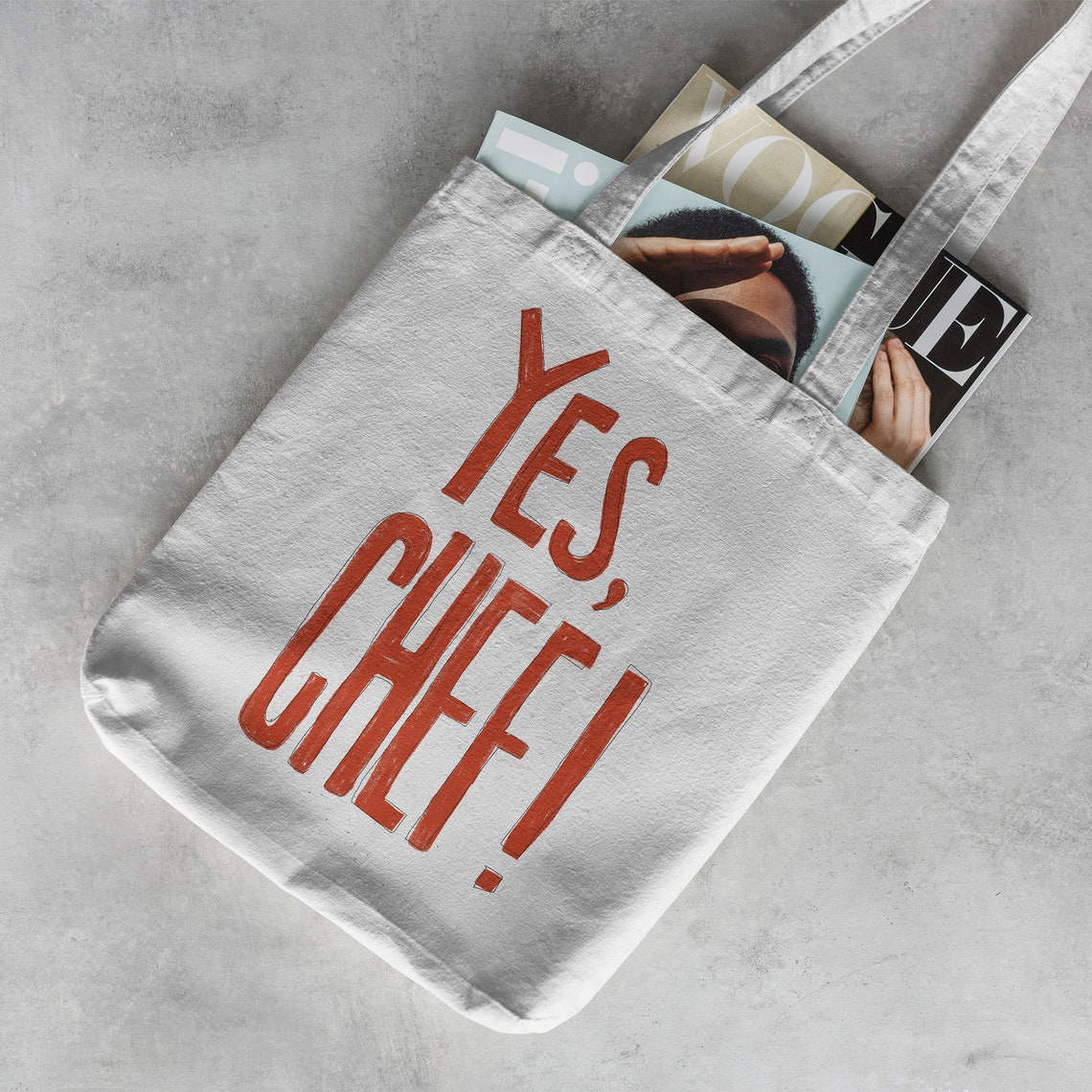 The Bear Tote Bag | Yes Chef | Movie Tote Bag | Cotton Tote Bag ...