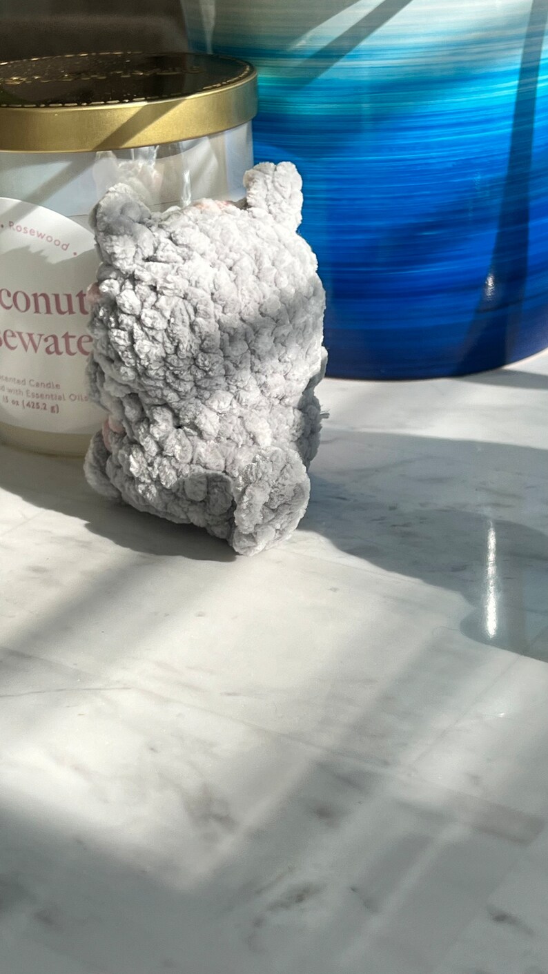 Diamond Kitty - Crochet Plushie Kitty - Handmade - Etsy