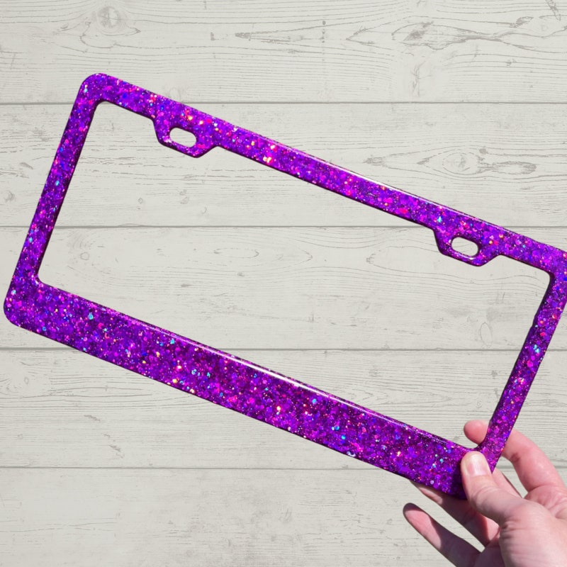 License Plate Frame - Etsy