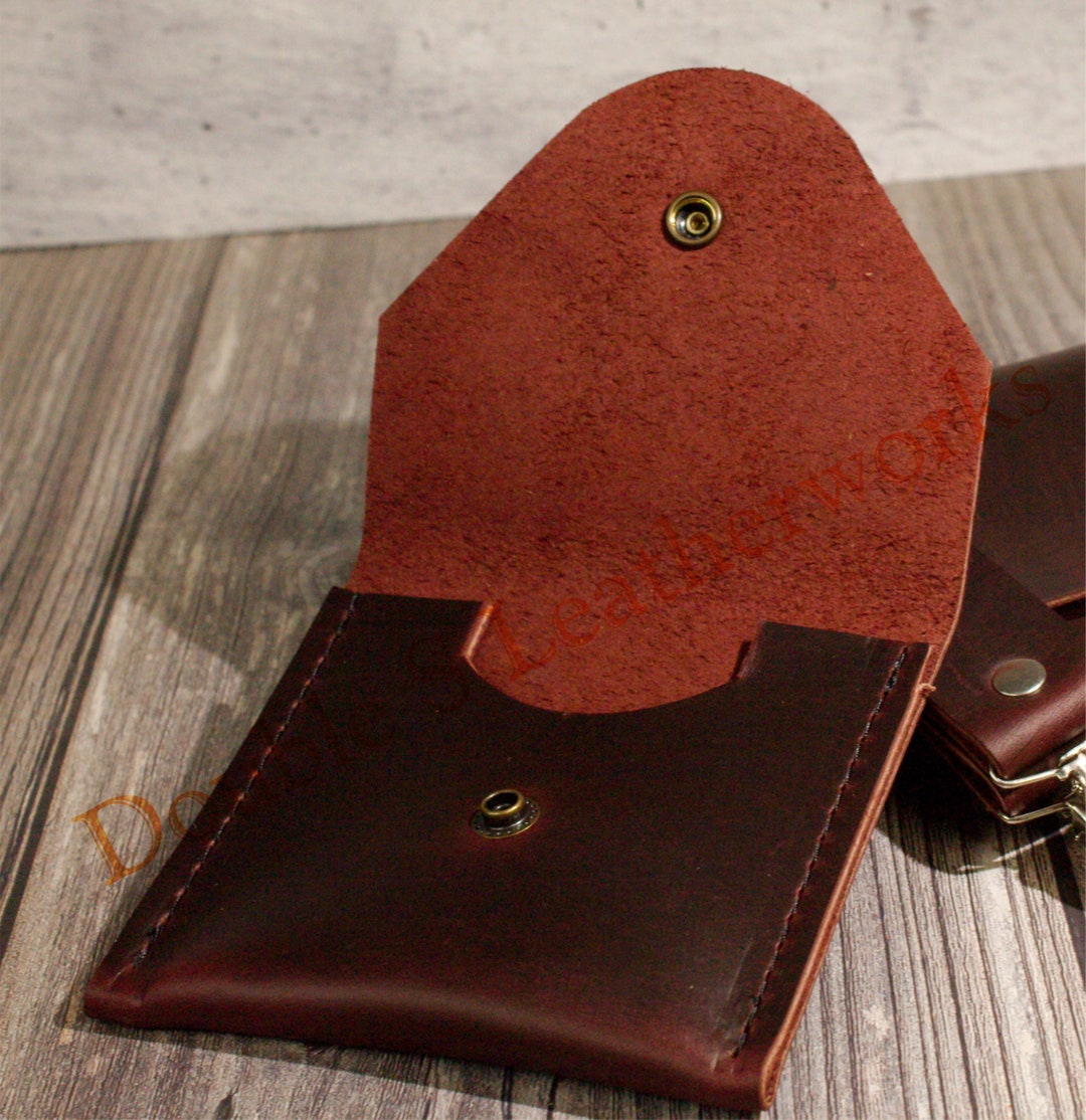 Leather Travel Pocket, Leather Pouch, Leather Organizational Pocket ...
