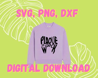 Plaque is Wack Svg | Etsy