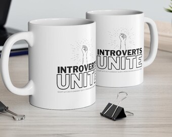 Introvert Unite Mug - Etsy