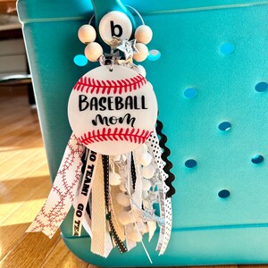Baseball Bag Tassel, Sports Bag Charm, Baseball Bag Charm, Acrylic Bag ...