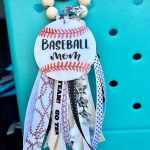 Baseball Bag Tassel, Sports Bag Charm, Baseball Bag Charm, Acrylic Bag ...