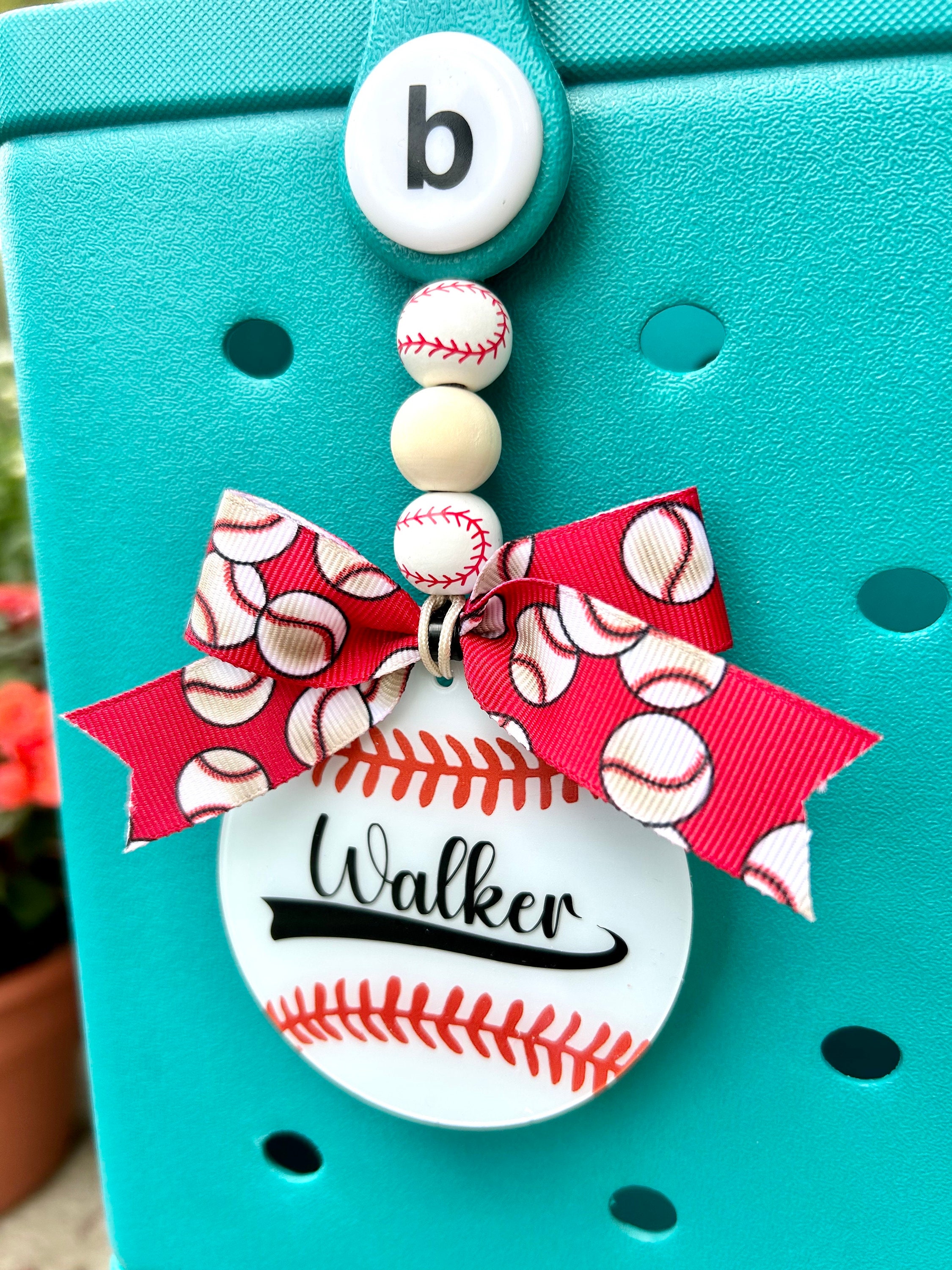 Baseball Bag Charm, Sports Bag Charm, Baseball Bag Accessory, Baseball ...