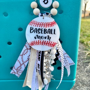 Baseball Bag Tassel, Sports Bag Charm, Baseball Bag Charm, Acrylic Bag ...