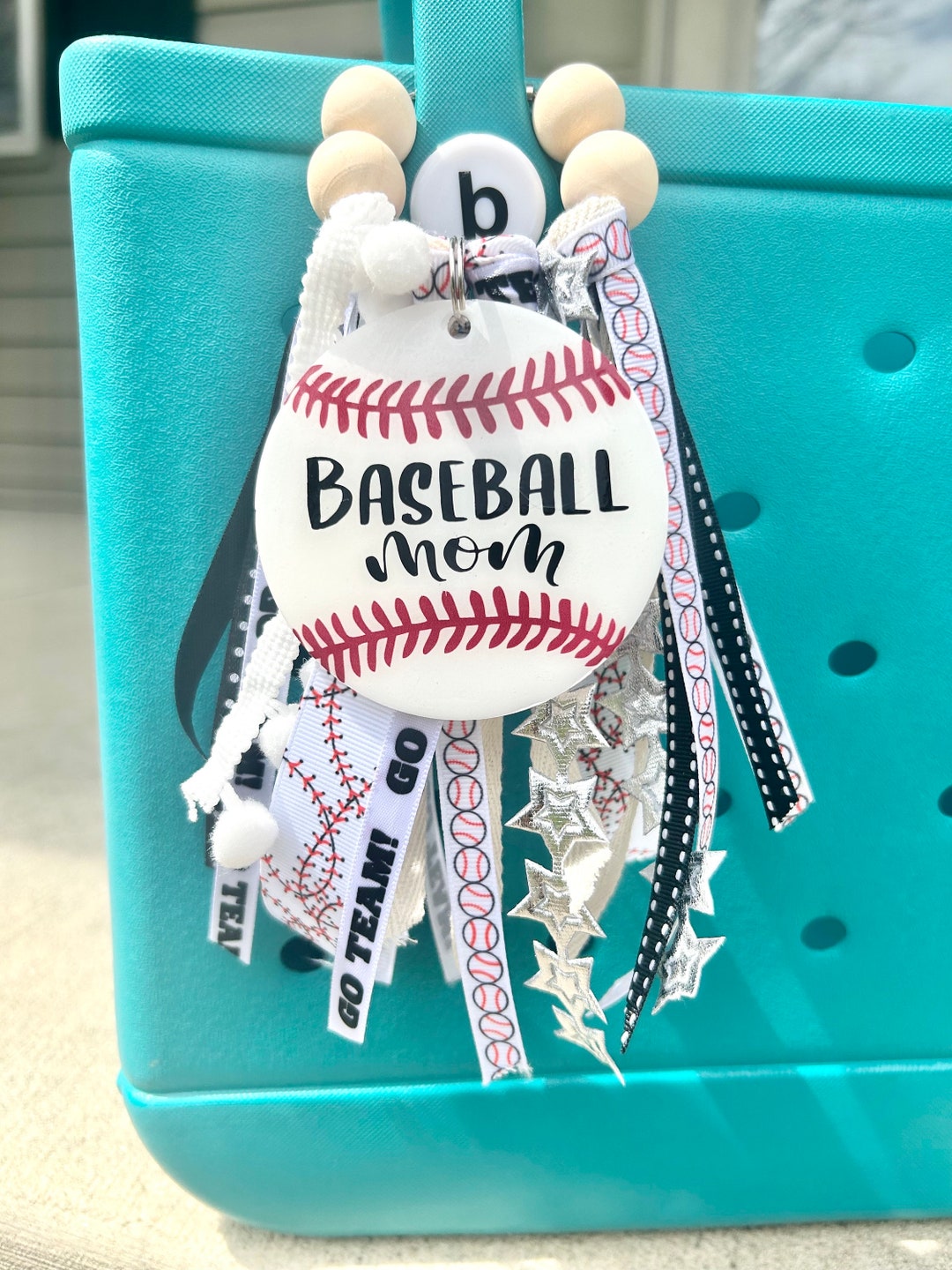Baseball Bag Tassel, Sports Bag Charm, Baseball Bag Charm, Acrylic Bag ...